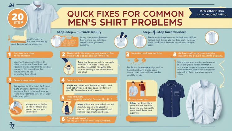 Quick Fixes for Common Shirt Problems: A Men’s Guide – OZMOD