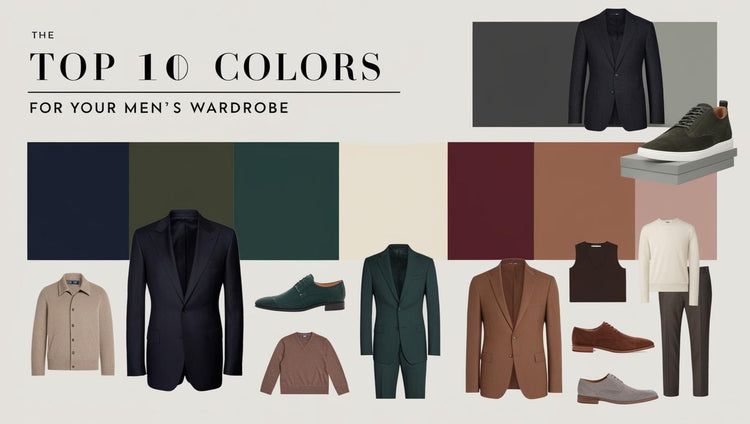Top Colors for Men’s Wardrobe – OZMOD