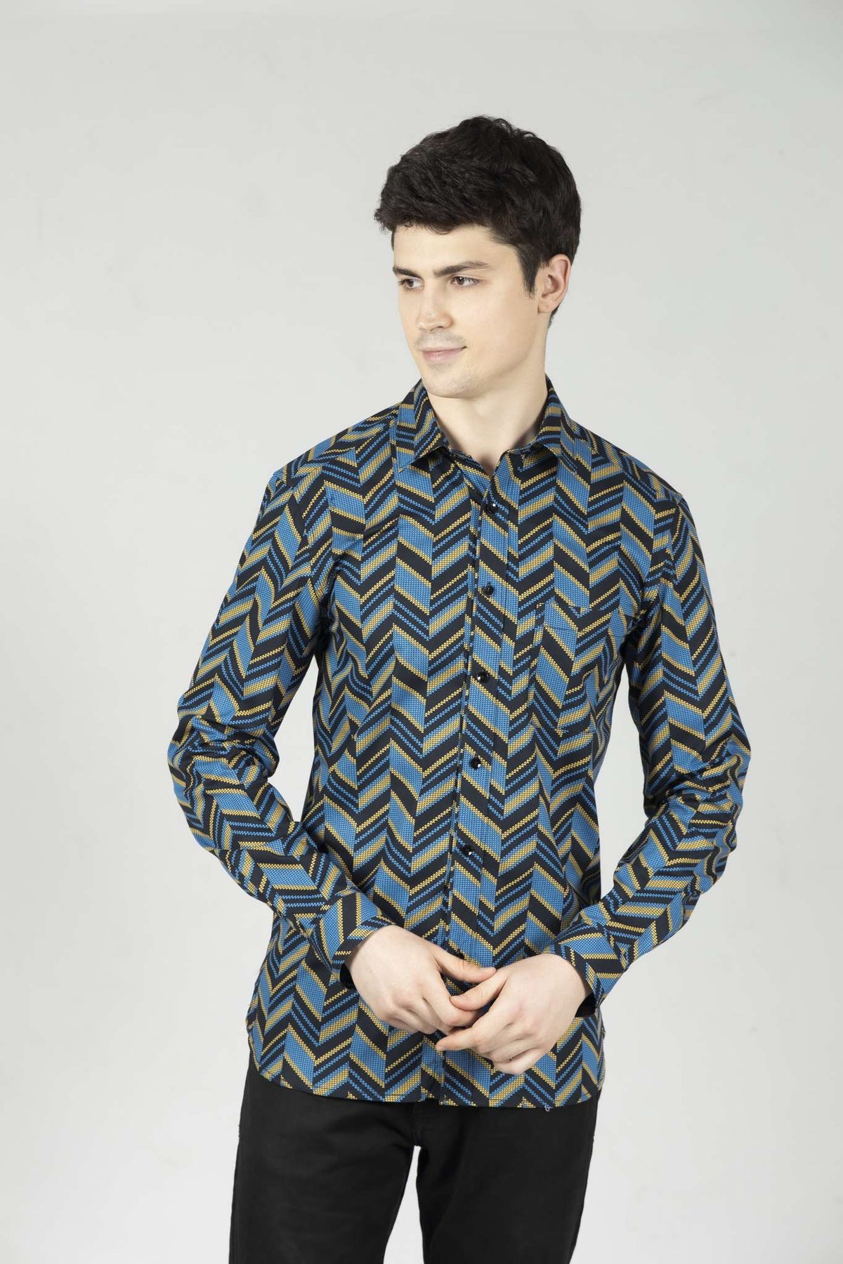 Mens Smart Casual Shirts - OZMOD